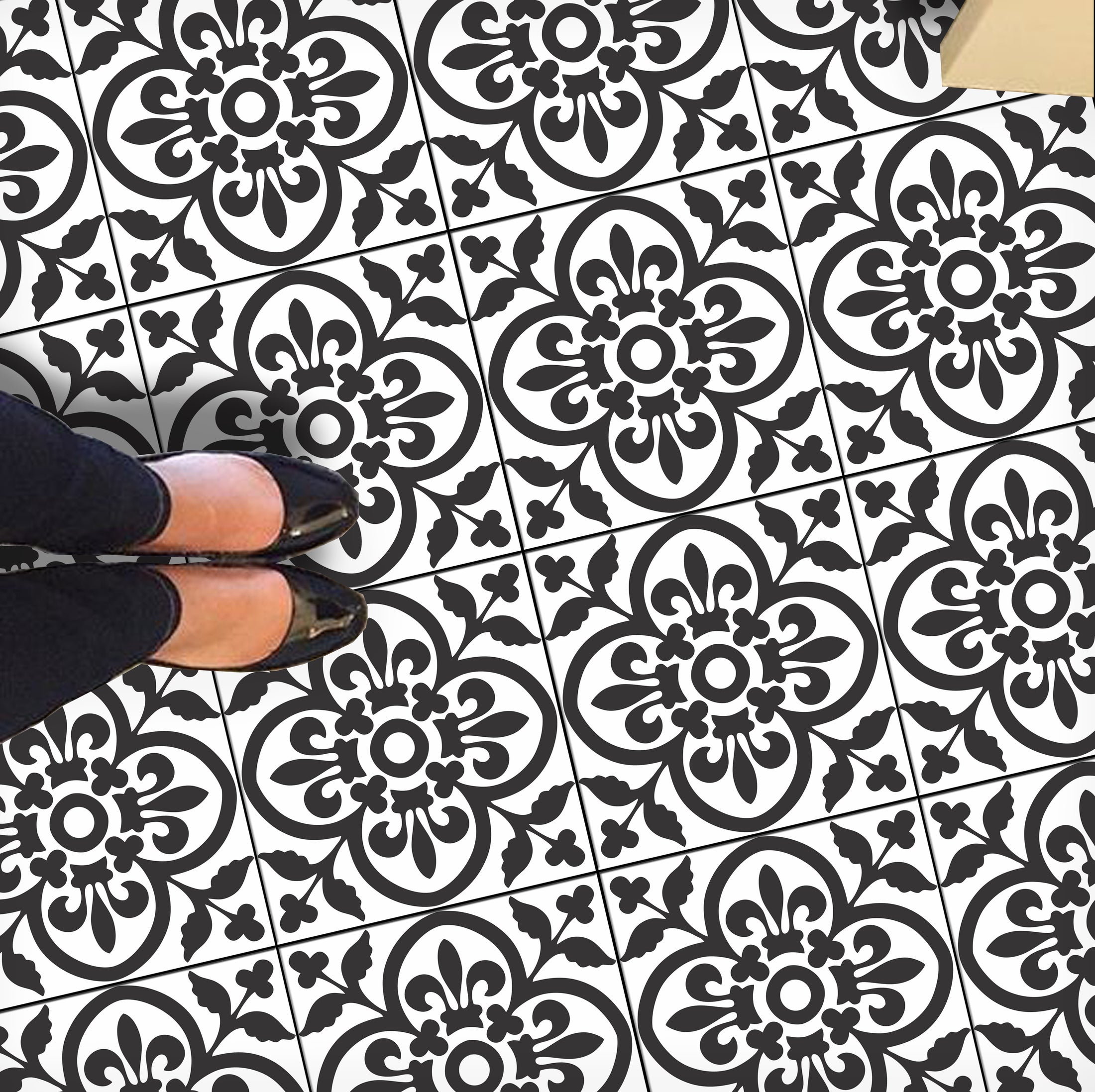 Berkane Peel & Stick Tile – Bleucoin