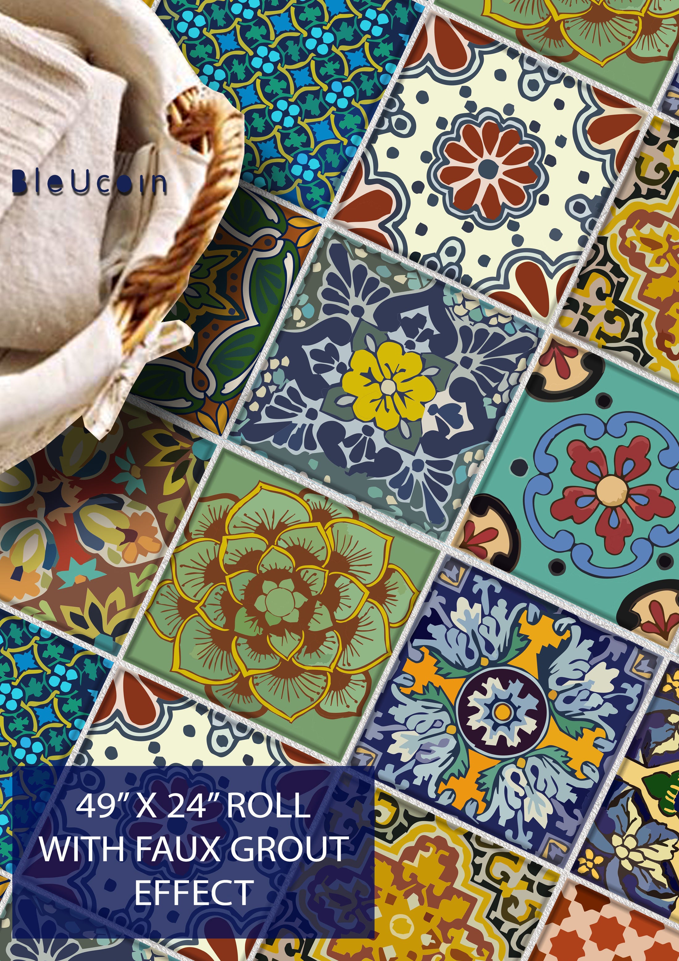 Mexican Peel & Stick Tile – Bleucoin